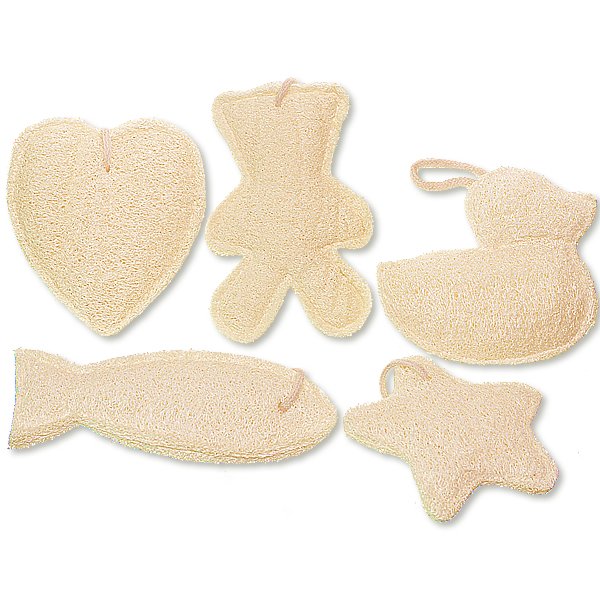 SeaSationals > Loofah Products > Fun Shaped Loofah Sponges